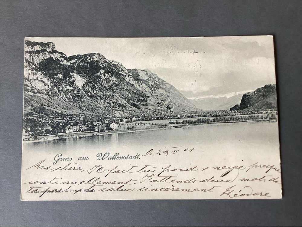 Gruss aus Wallenstadt. Armee. 1901 (Gebraucht) in Rheineck für CHF 8 – mit Lieferung auf Ricardo ...