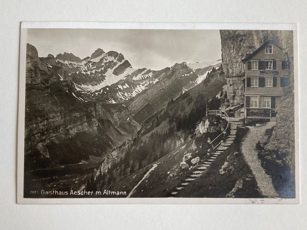 Gasthaus Aescher Wildkirchli Appenzell | Kaufen auf Ricardo