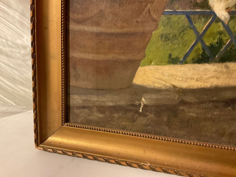 Original Ölbild von Alfredo de Simoni, Roma, 18/19. Jhd. (Gebraucht) in ...