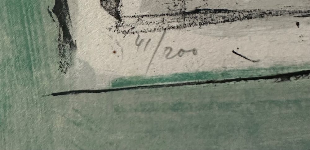 Hermann Alfred Sigg (1924) Litho Handsig (Gebraucht) in Hochdorf für CHF 10 – mit Lieferung auf ...