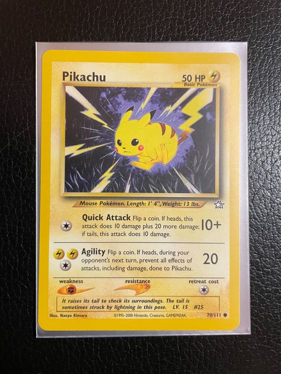 Pokemon Neo genesis Pikachu 70/111 Ab 1 | Kaufen auf Ricardo