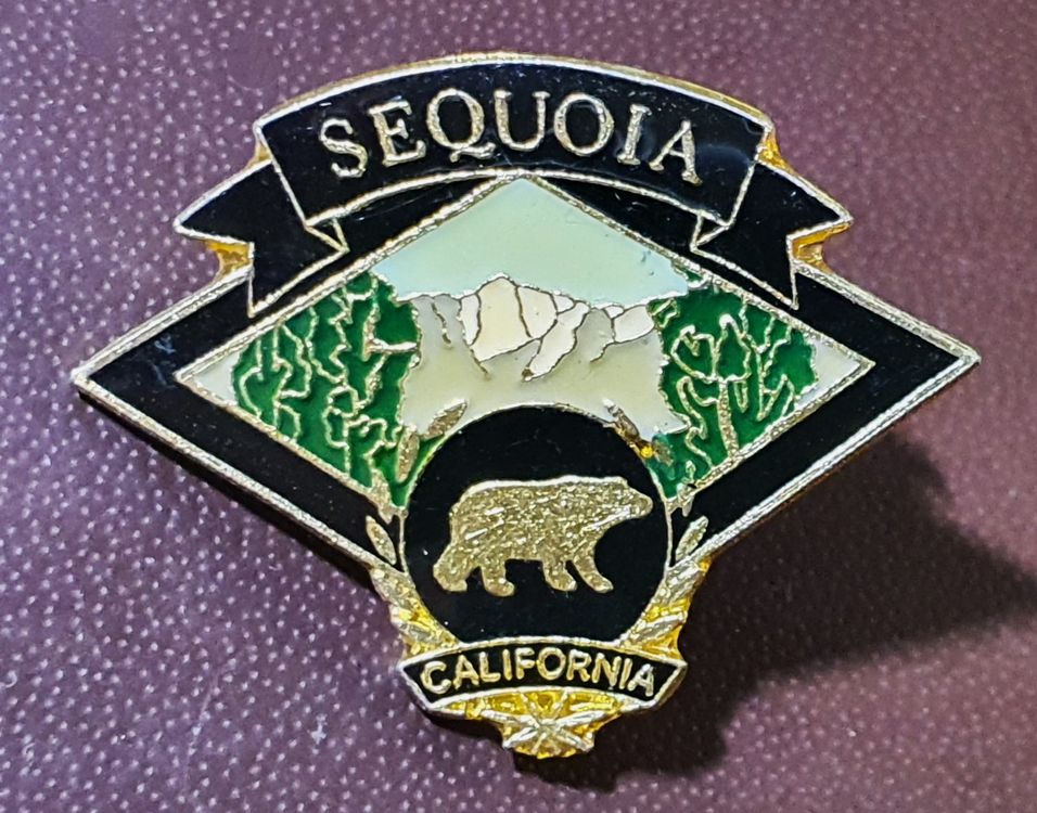 S584 - Pin USA Amerika - Sequoia Park California (Gebraucht) in Reinach BL für CHF 2 – mit ...