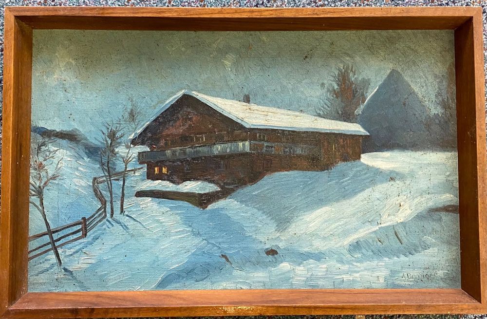 August BENZIGER (1867-1955) Gemälde | Kaufen auf Ricardo