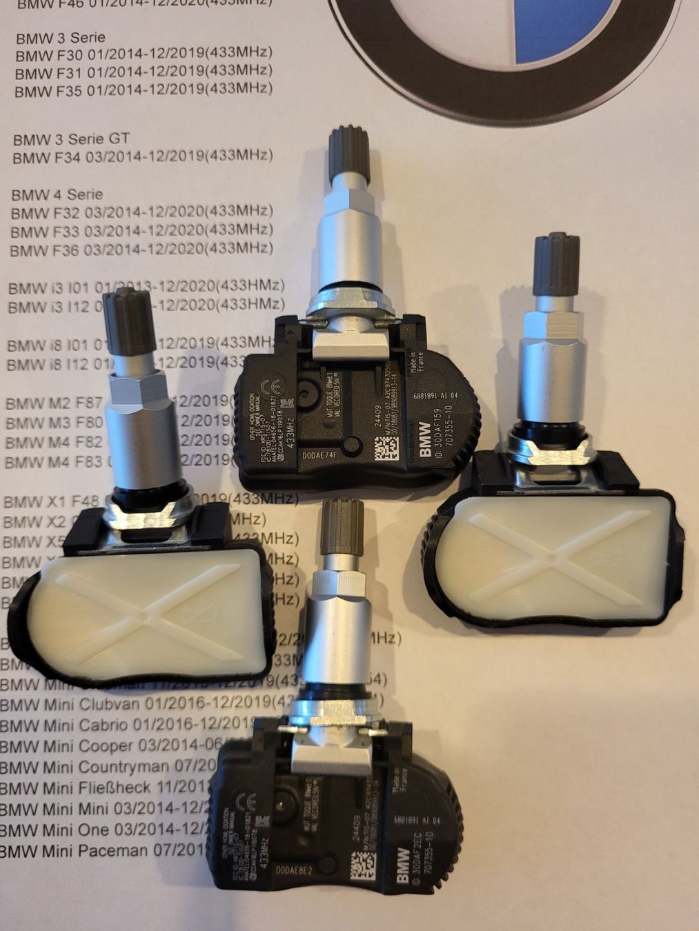 BMW Reifendrucksensoren 3er F30 F31 F35 F34 4er F32 F33 F36 (Neu und originalverpackt) in Wauwil ...