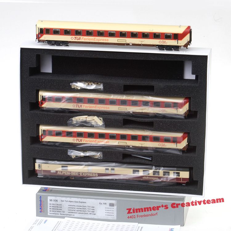 4 teil. LS Models TUI-Wagen-Set, H0, OVP (Neu (gemäss Beschreibung)) in ...