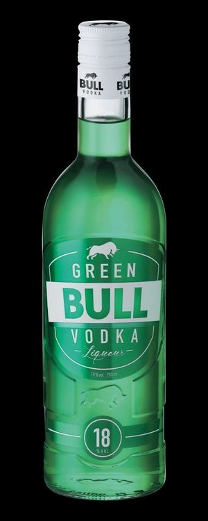 Green Bull Vodka Liqueur 18% 0.7L (Neu und originalverpackt) in ...