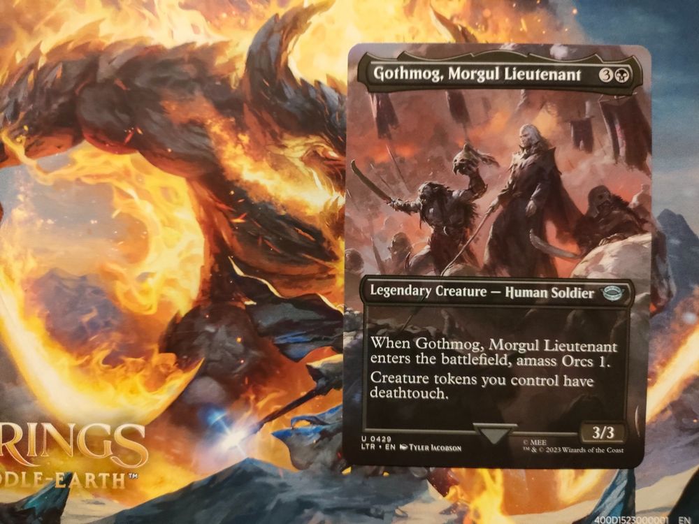 MTG - Gothmog, Morgul Lieutenant - LTR 0429 (Neu (gemäss Beschreibung ...