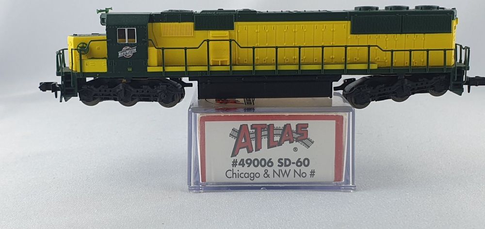 Atlas 49006 C&NW EMD SD60 in OVP (DL) (Neu (gemäss Beschreibung)) in Birr für CHF 110 – mit ...