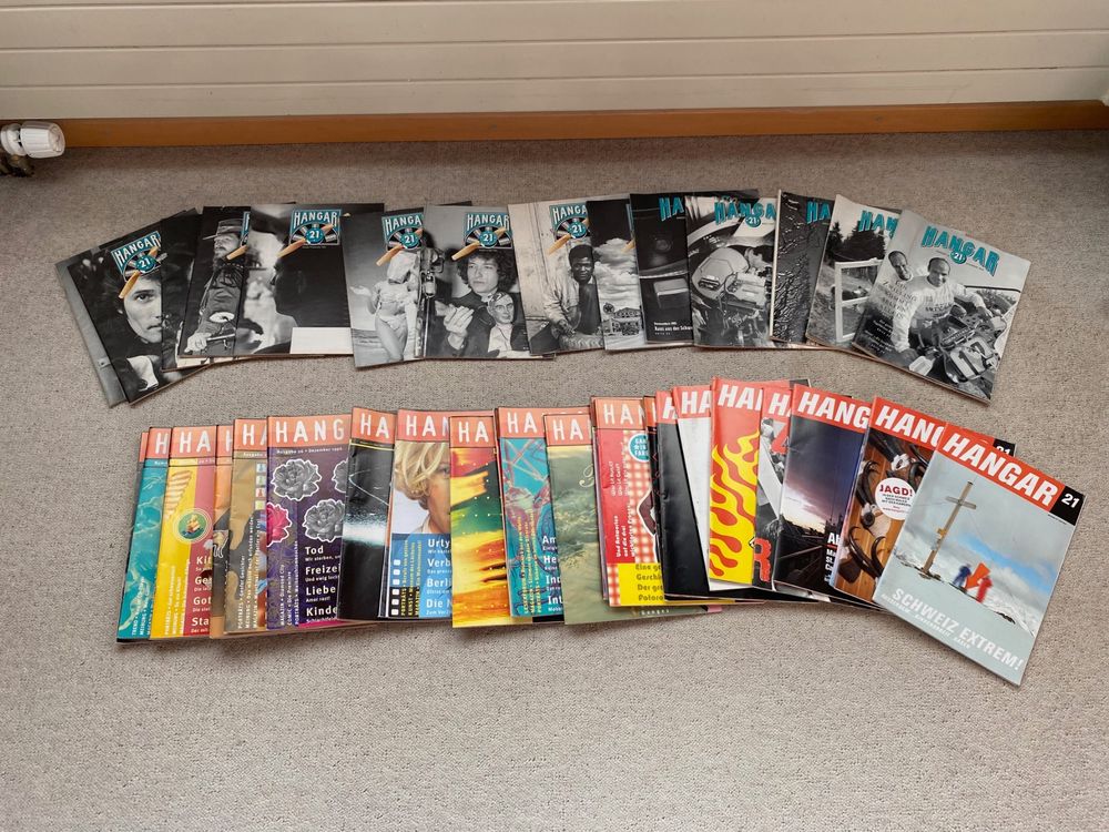 Hangar 21 Magazine der Winterthur-Versicherung 1990-2001 (Gebraucht) in ...