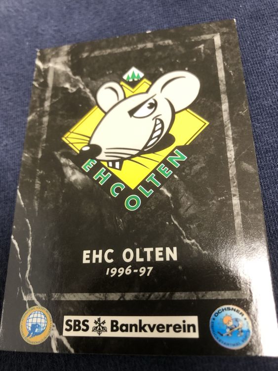 EHC Olten Wappen Hockey Card | Kaufen auf Ricardo