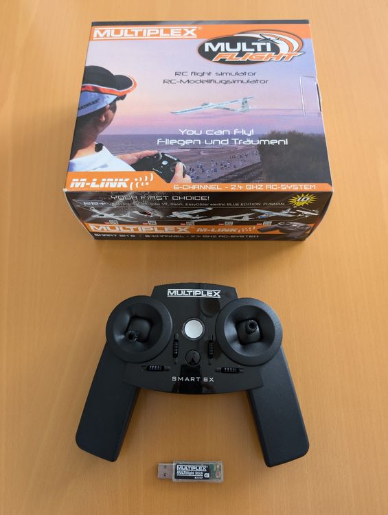 Multiplex RC-Flugsimulator Multiflight PLUS Set Mode 2+4 (Neu (gemäss ...