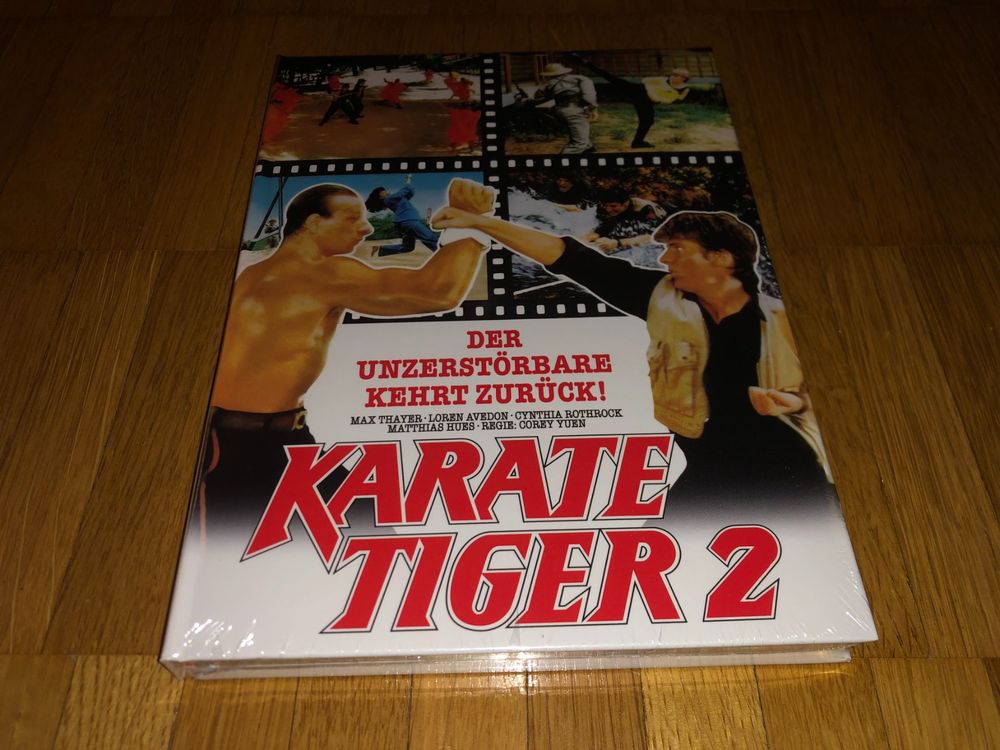 Karate Tiger 2 - MEDIABOOK - D - UNCUT (Neu und originalverpackt) in ...