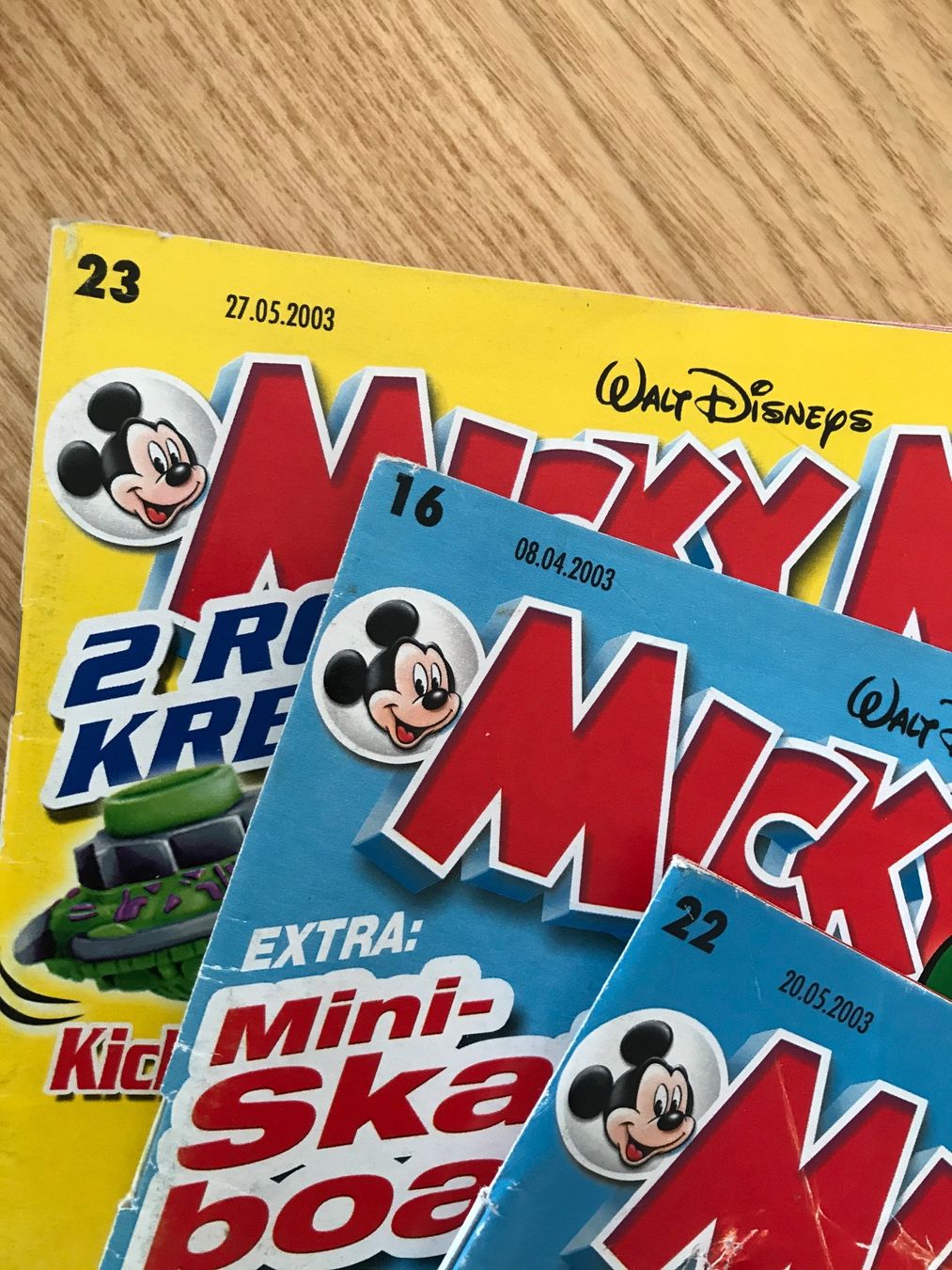 Alte Mickey Mouse Hefte - 5 Stück - 2003 (Gebraucht) in Zürich für CHF ...