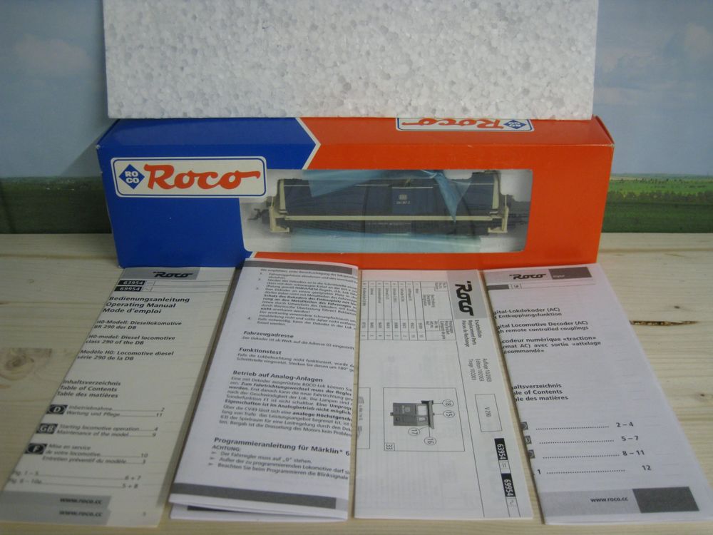 Roco 69954 Diesellok 290 367-2 DB / Digital DCC (Neu (gemäss ...