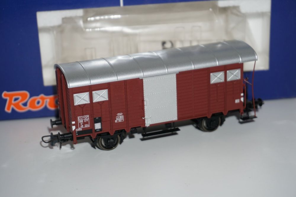 Roco 66209 - SBB gedeckter Güterwagen K3 H0/DC (Gebraucht) in Matten b ...