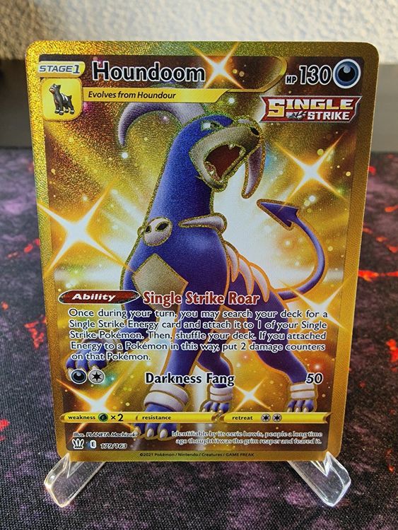 Houndoom Gold - Battle Styles (Neu (gemäss Beschreibung)) in Haag ...