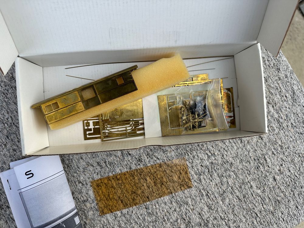 Rare Perl Modell H0 BLS F 046 Gepäckwagen Bausaz Lemaco (Neu (gemäss ...