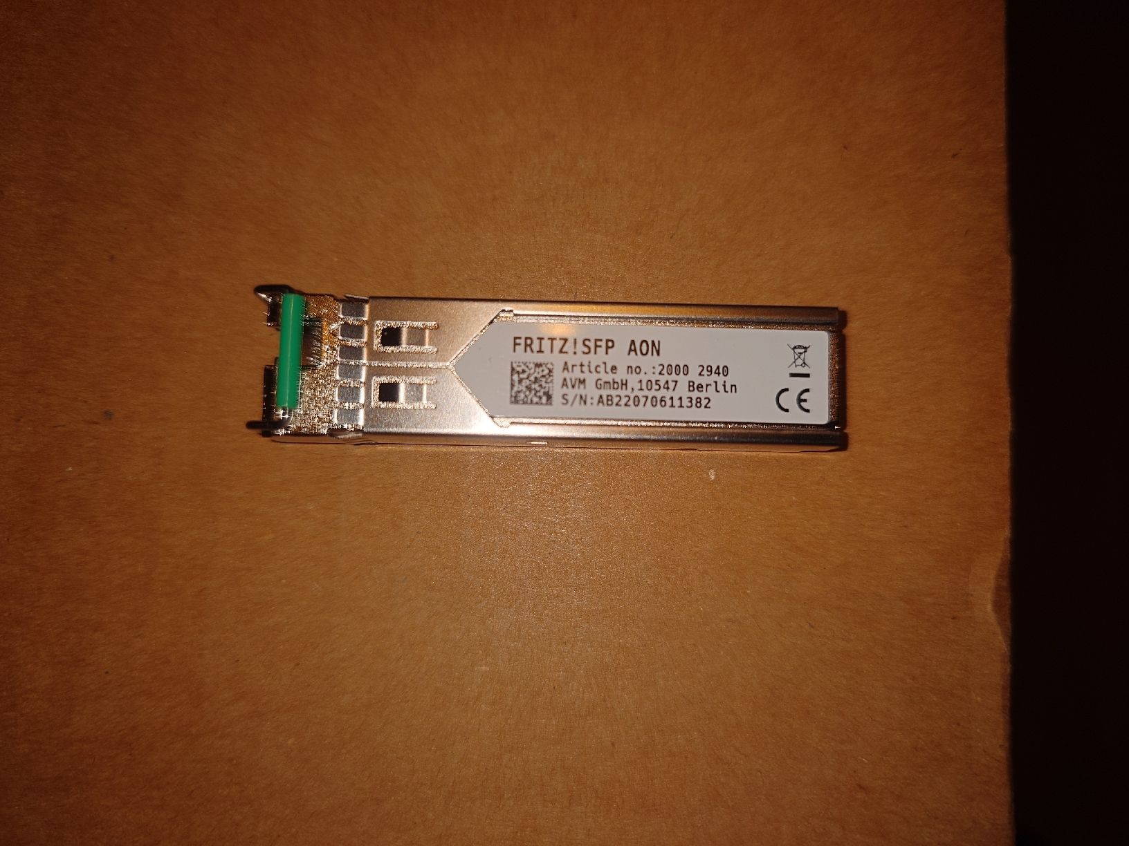 Fritz!SFP AON Modul für Glasfaser, Fritzbox (Gebraucht) in Bern für CHF ...