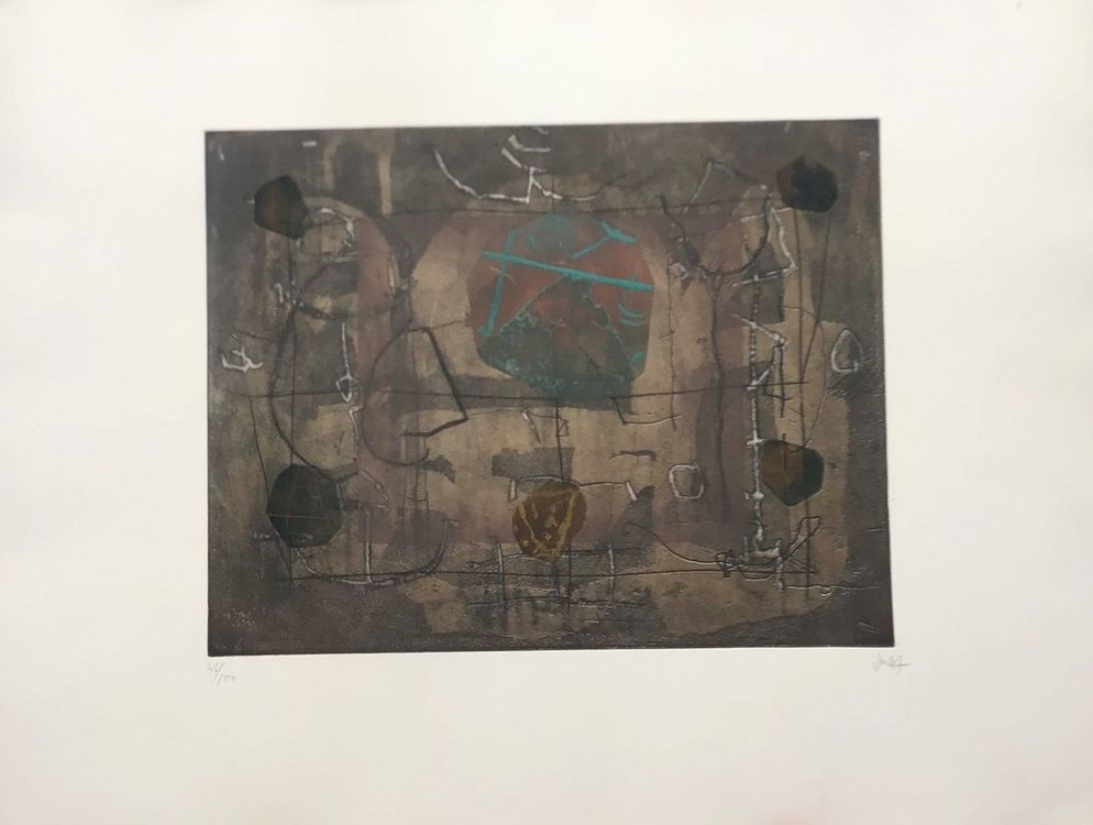 KÜNSTLER ? UNLESERLICH SIGNIERT RADIERUNG (Gebraucht) in Gersau für CHF 29 – mit Lieferung auf ...