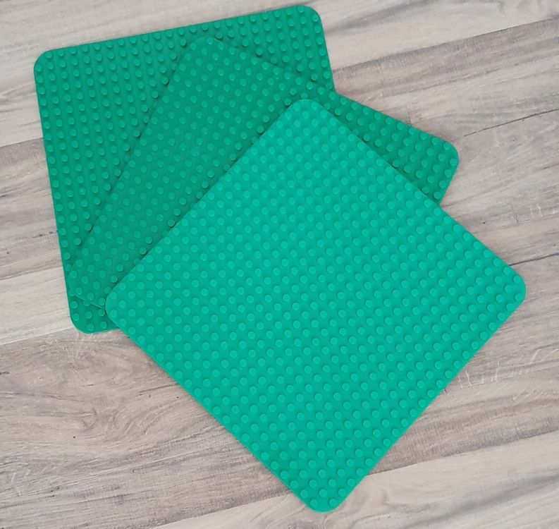 DUPLO Bauplatten grün (3 Stk.) (Gebraucht) in Auw für CHF 18 – nur ...