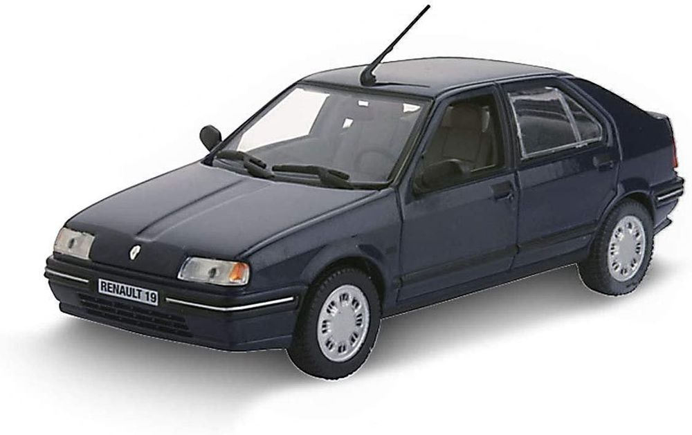 Renault 19 Berline Phase I 1988-1992 dunkelblau 1:43 (Neu und ...