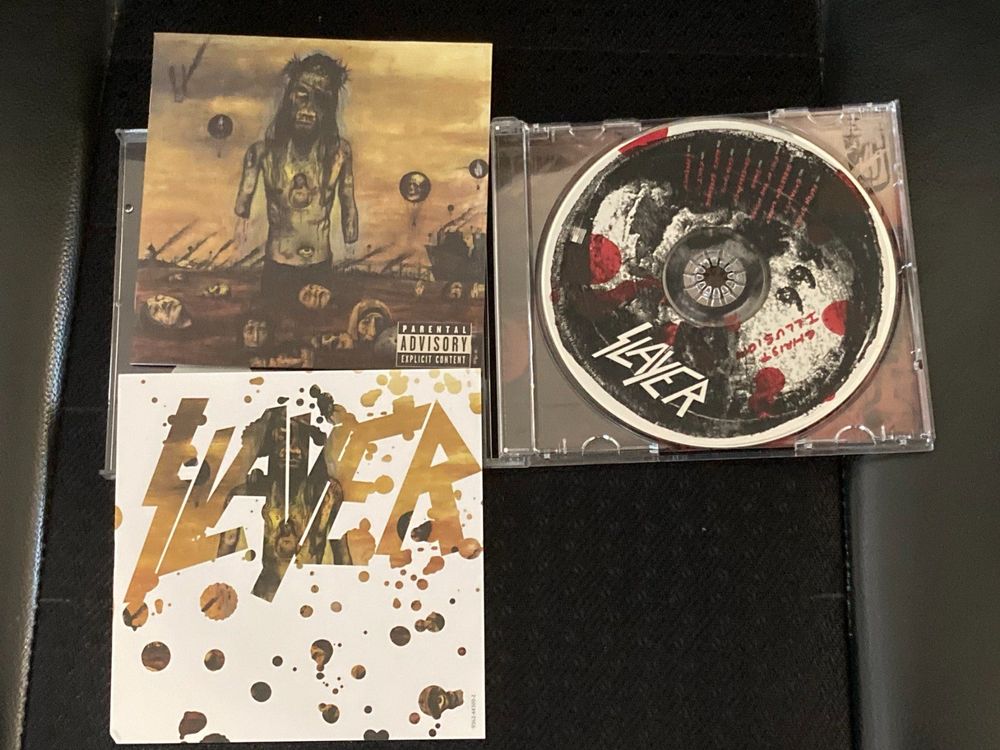 SLAYER Christ illusion CD mit Einleger (Gebraucht) in Wiedlisbach für ...
