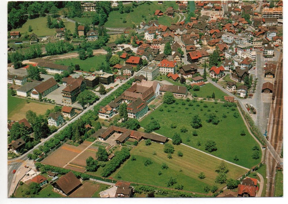 SARNEN Flugaufnahme H.P. Luternauer Luzern (Neu (gemäss Beschreibung ...