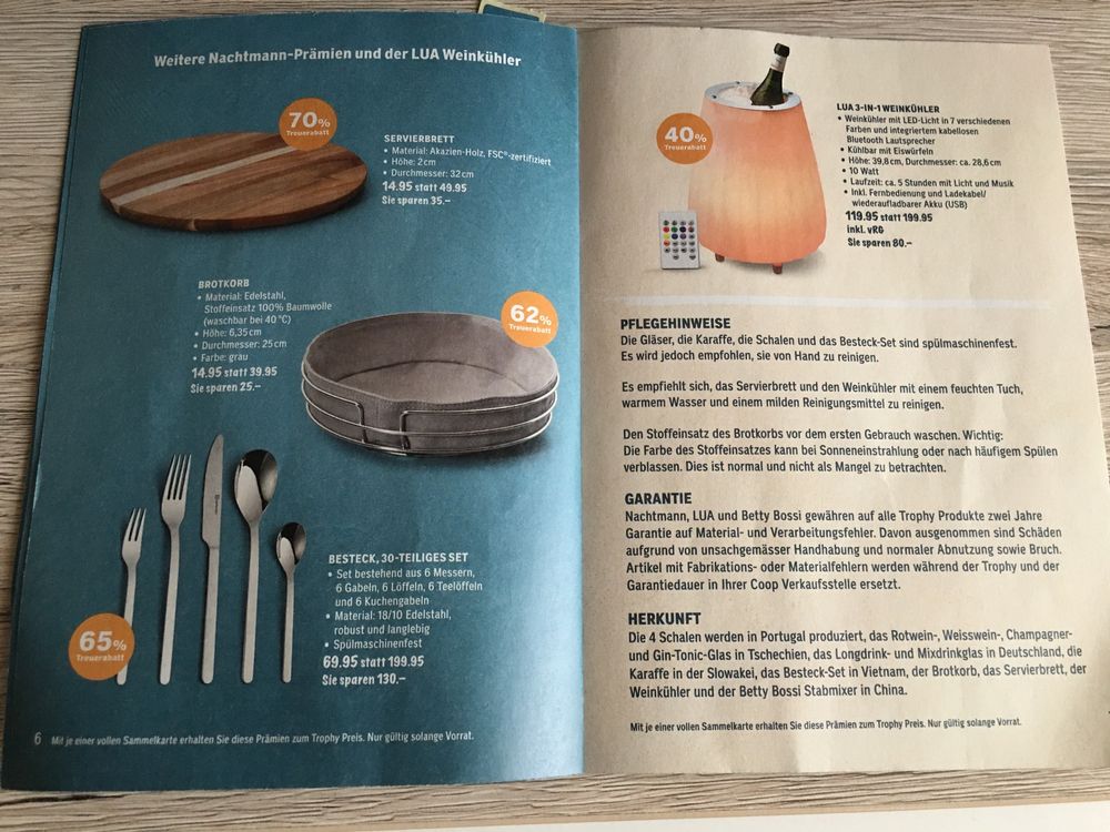 Coop 2 volle Karten(40 Punkte)Apero Trophy | Kaufen auf Ricardo