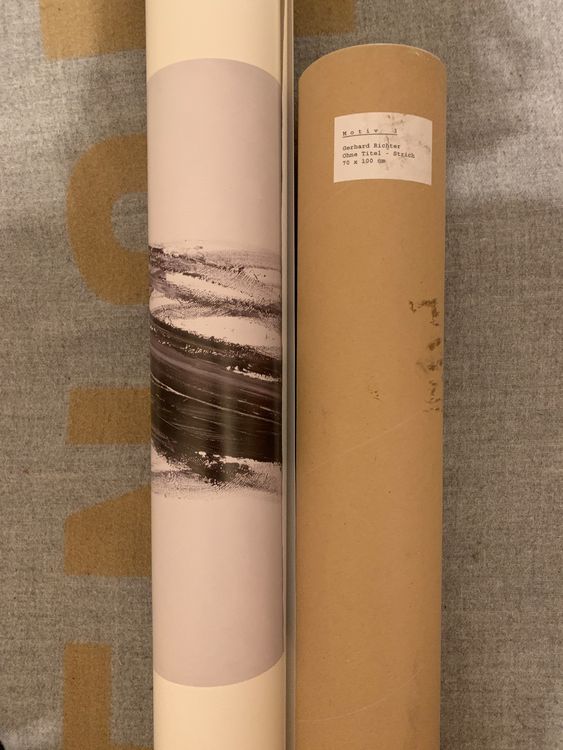 Gerhard Richter, Strich, 1968. 500 Stk. WVZ: 194-9. (Neu und ...