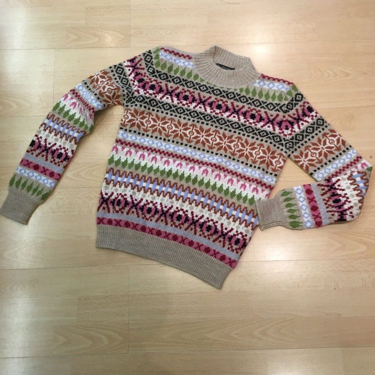 Max Mara Weekend LA Strick Pullover Norweger bunt Gr 36 neu (Neu und originalverpackt) in Zürich ...