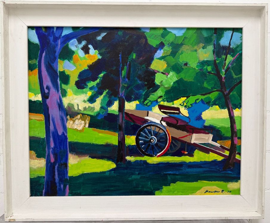 Gemälde von Rudolf Stauffer (1921-1995) aus Künstler Nachlas | Kaufen ...