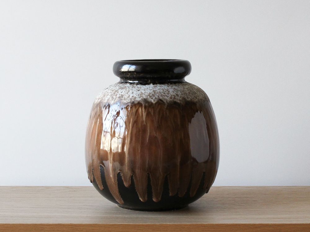 Scheurich 284-19 Bulbous Ceramic Vase. West Germany Pottery. (Gebraucht ...