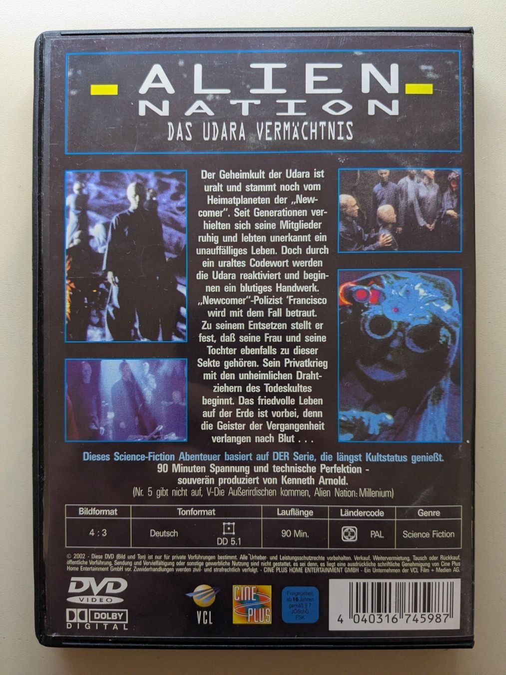 Alien Nation: Das Udara-Vermächtnis [DVD] (Gebraucht) in Port für CHF 1 ...