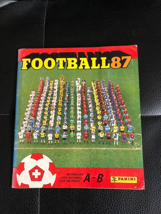 Panini Album Schweiz / Suisse Football 87 (komplett) (Gebraucht) in ...