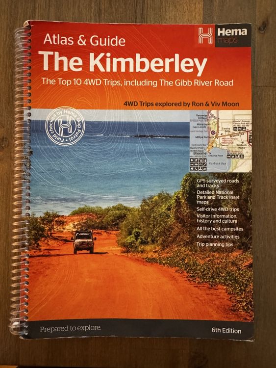 Kimberley Atlas & Guide - 4WD Trips Australien, 6. Edition (Gebraucht ...