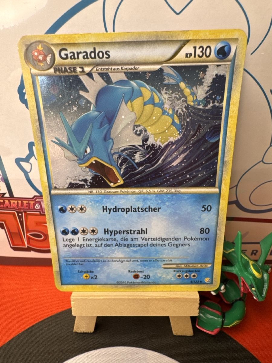 POKÉMON / Garados / HeartGold & SoulSilver / Holo 🇩🇪 (Gebraucht) in ...