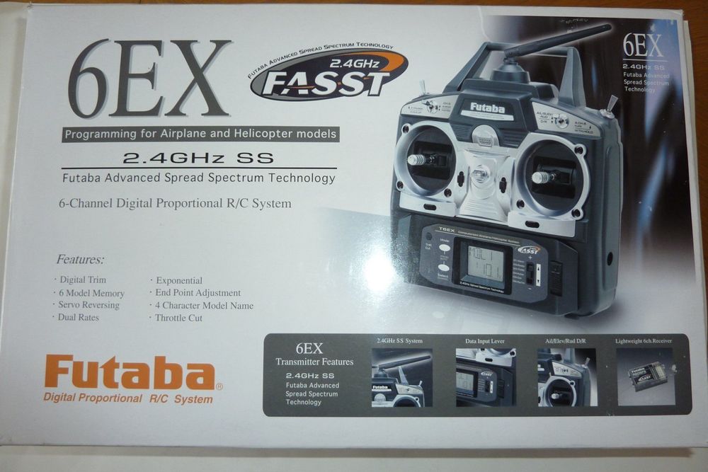 Fernsteuerung FUTABA 6EX 2,4GHz (Neu (gemäss Beschreibung)) in Murten ...