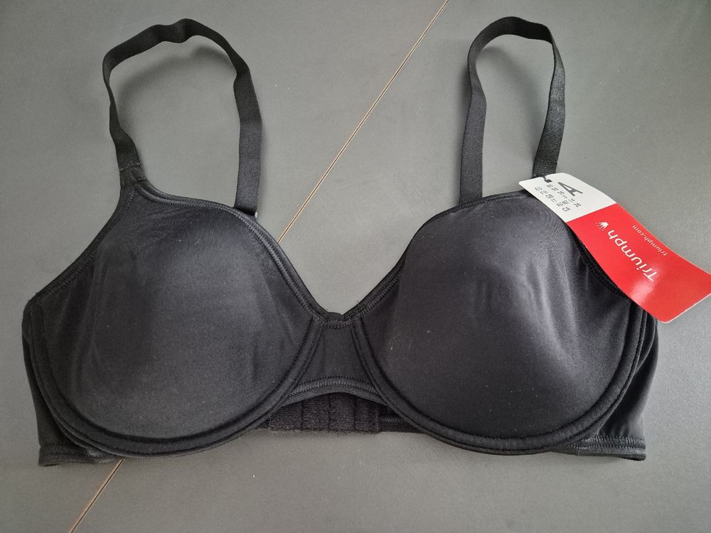 Triumph BH Stepy Soft 01, schwarz, Gr. 80A - Neu! (Neu und ...