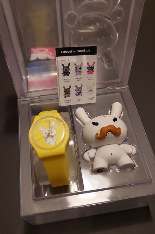 Kidrobot x Swatch Dunny Watch - Limited Edition (Neu und ...