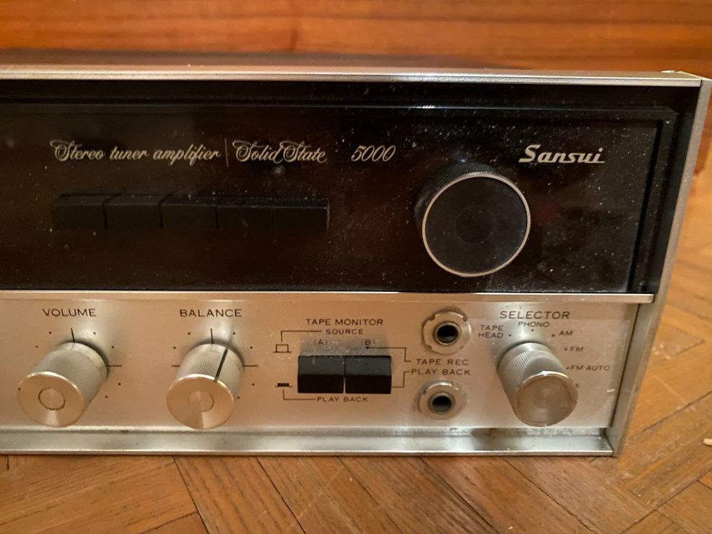Sansui solid State 5000 Verstärker + Radio | Kaufen auf Ricardo
