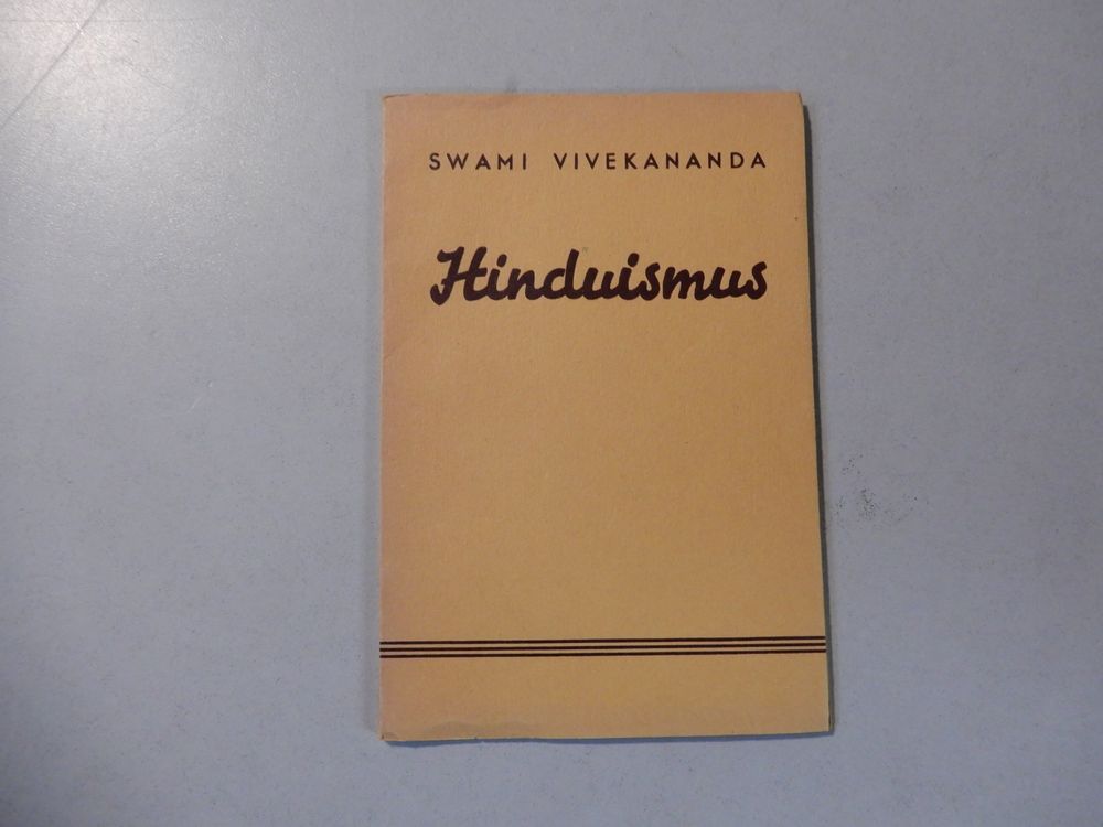 Swami Vivekananda - Hinduismus, Rascher Verlag, 1935 (Gebraucht) in ...