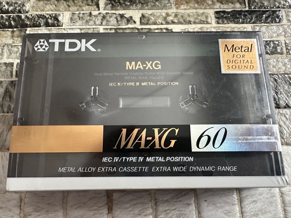2x Kassetten TDK MA-XG 60 Metal Type IV Japan | Kaufen auf Ricardo