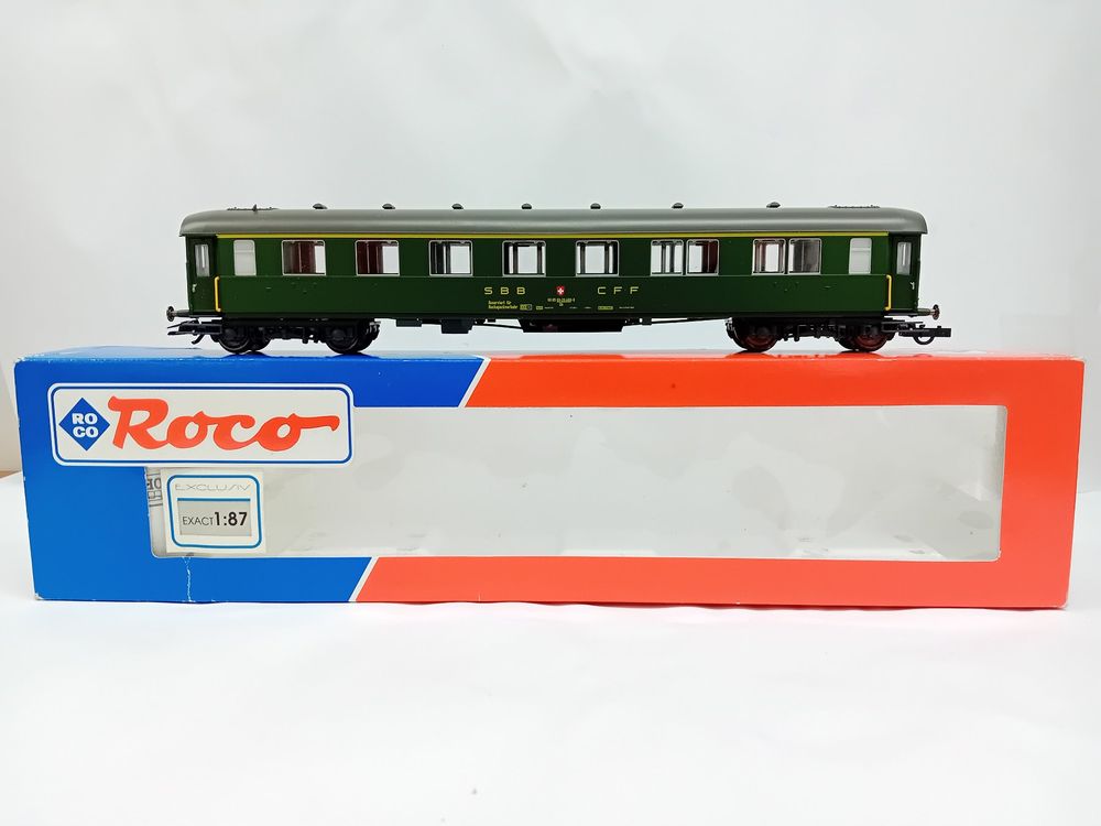 Roco SBB "Hupac" Begleitwagen der 1. Generation Nr. 44881 (Neu (gemäss ...