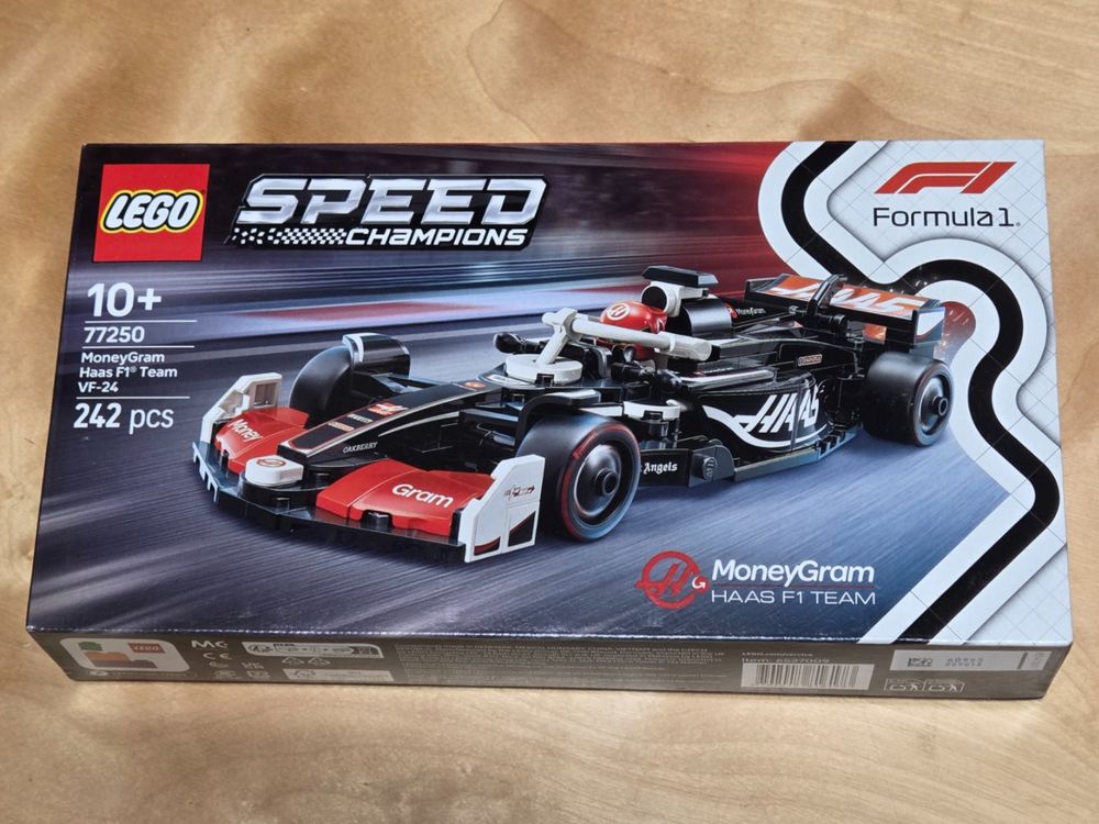 LEGO SPEED CHAMPIONS 77250 MoneyGram Haas F1 Team VF-24 (Neu und ...