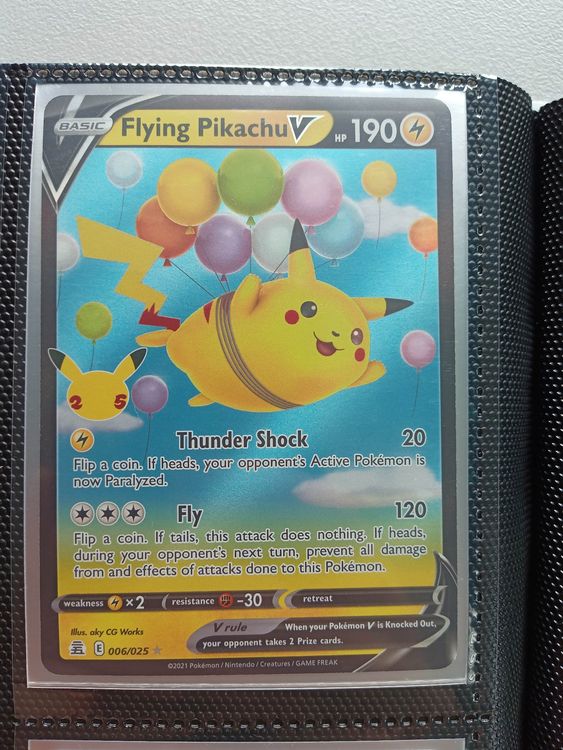 Flying Pikachu V - Pokemon Celebrations | Kaufen auf Ricardo