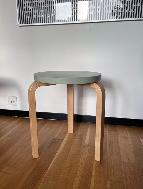 Artek Hocker Stool 60 Grün Pastel Alvar Aalto Vitra (Gebraucht) in für ...