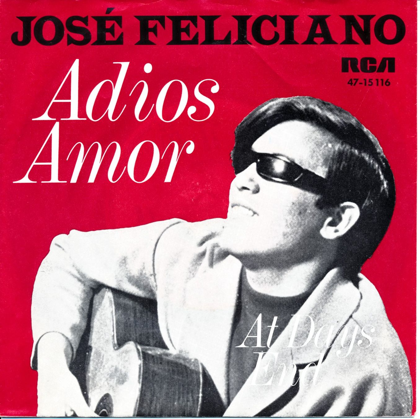 JOSÉ FELICIANO - ADIOS AMOR (7'' Vinyl Single VG) (Gebraucht) in Hedingen für CHF 3 – mit ...