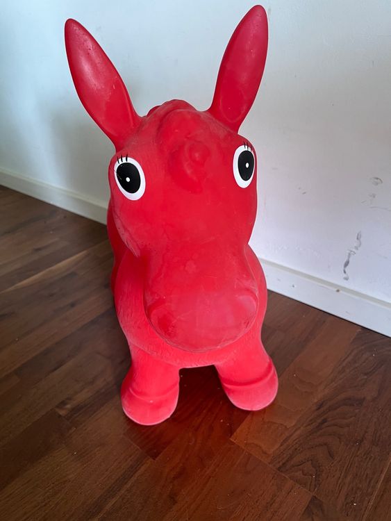 John Hüpftier Pony Hop Hop Rot | Kaufen auf Ricardo