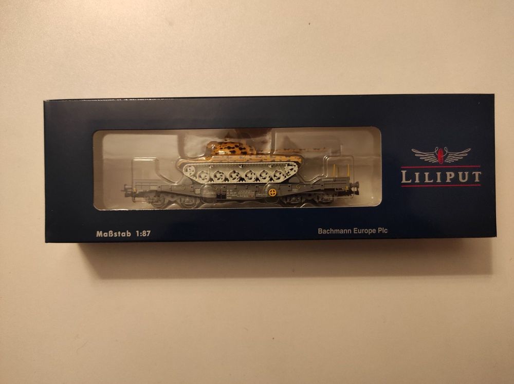 Panzertransportwagen der SBB Ep. V mit Panzer 68 H0, GS | Acheter sur ...