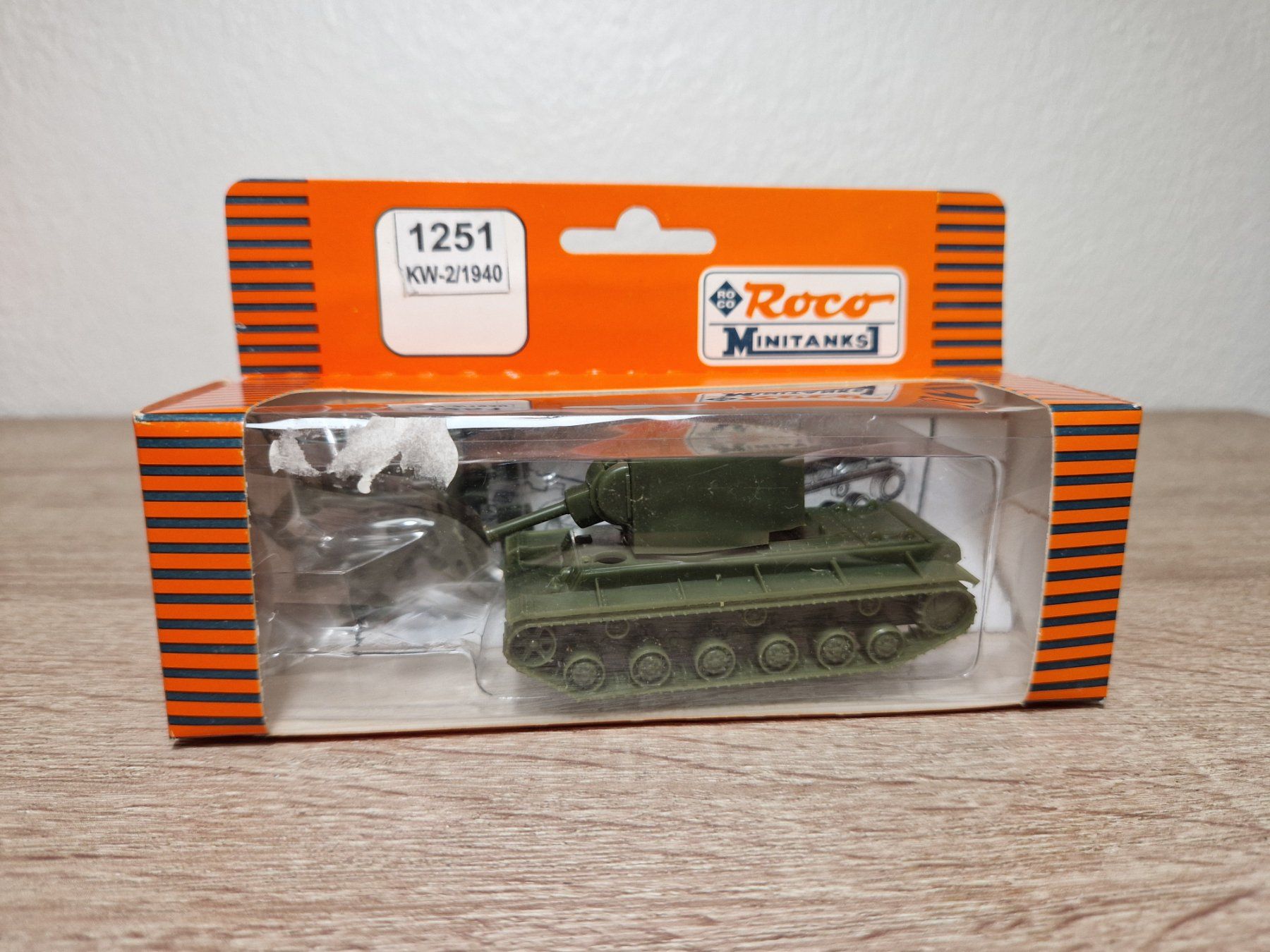 Roco Minitanks 1251 KW-2/1940 H0 OVP NEU (Neuf avec emballage d'origine ...